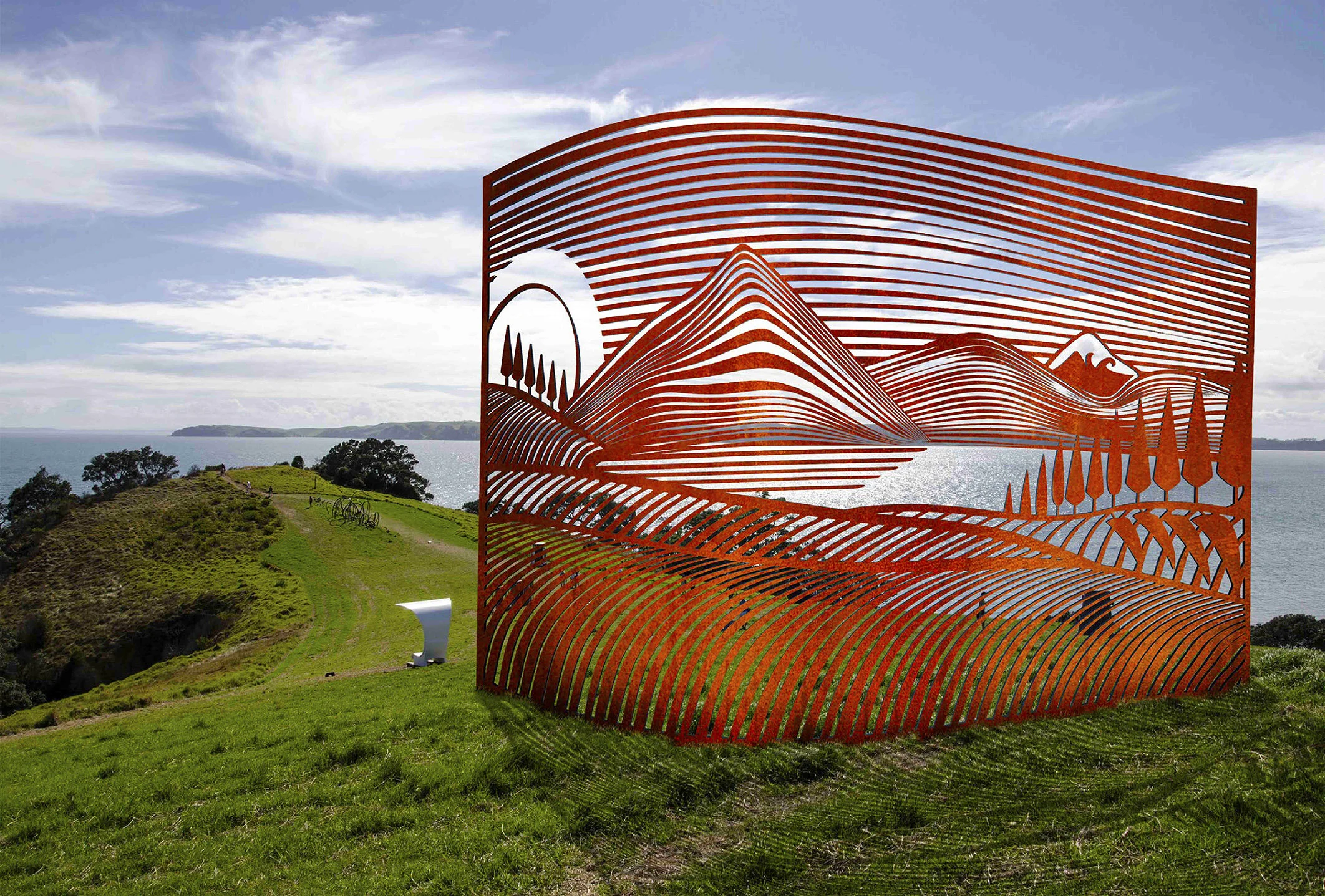 Designer Art Screens - Outdoor Garden Art Aluminum Screen Panels ...