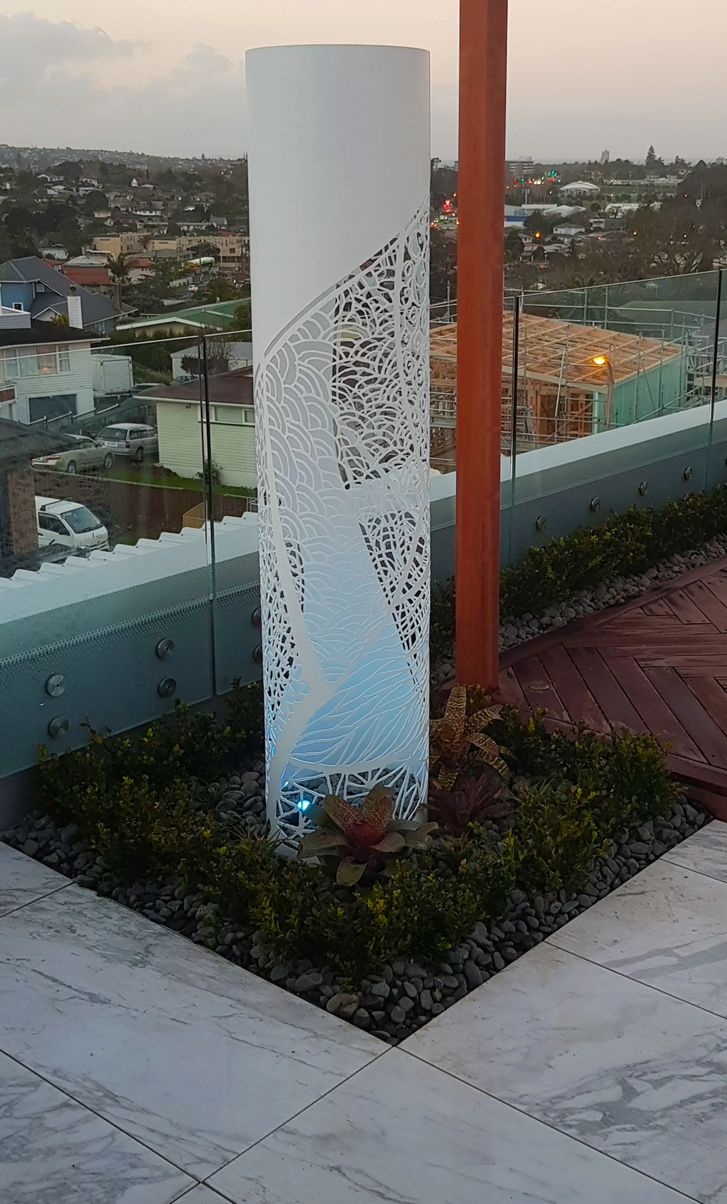 Designer Art Screens - Outdoor Garden Art Aluminum Screen Panels ...