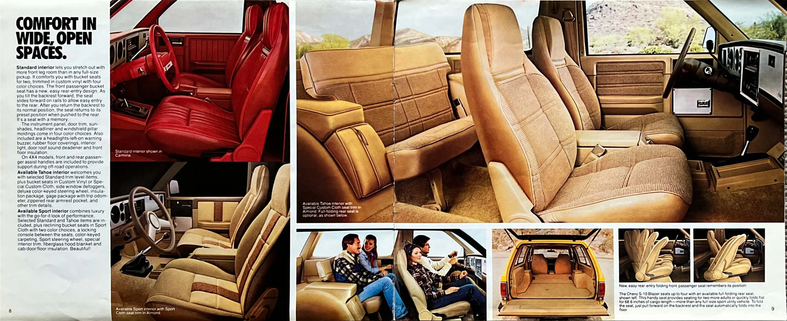 1983 Chevy S-10 Blazer Sales Brochure — S10LIFE