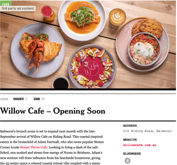Willow Cafe