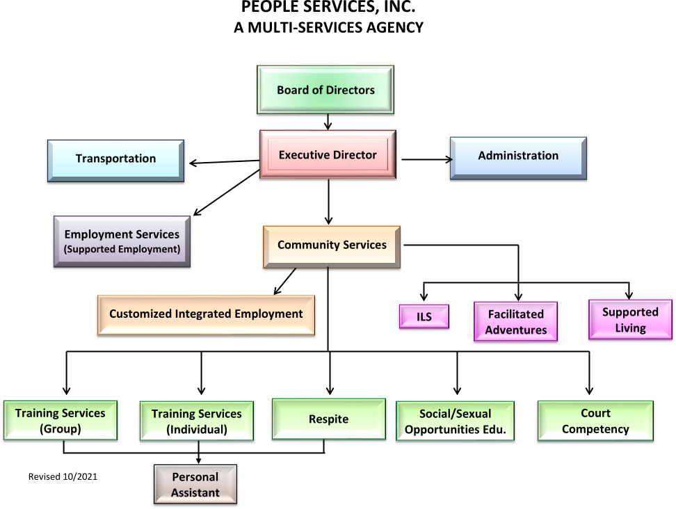 People Services Organizational Structure — People Services, Inc.