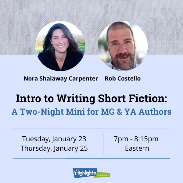 Webinar: Intro to Writing Short Fiction for MG & YA Authors ...