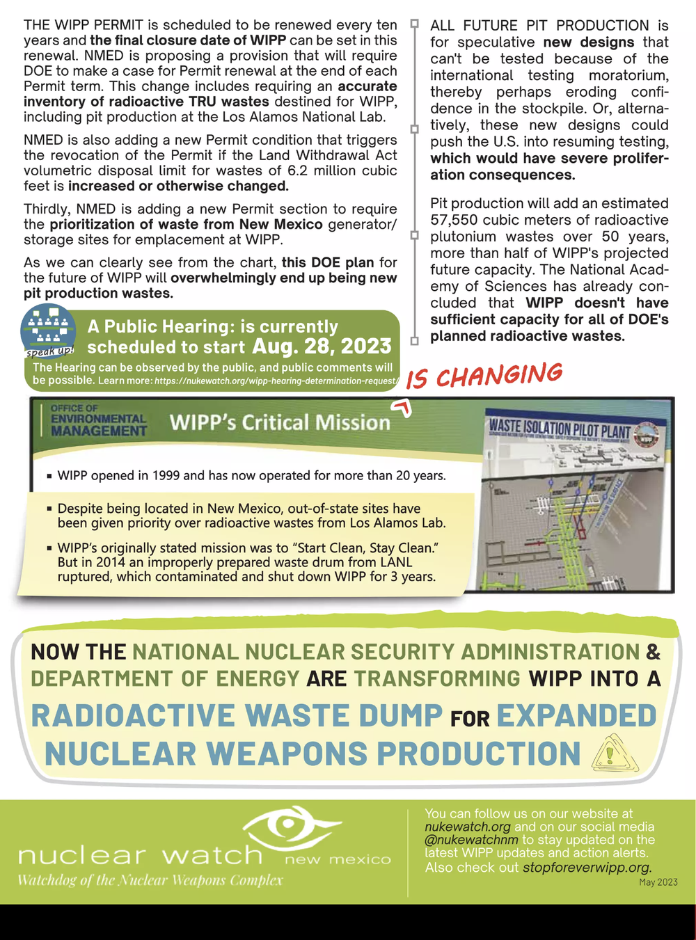 New Page — Stop Forever WIPP