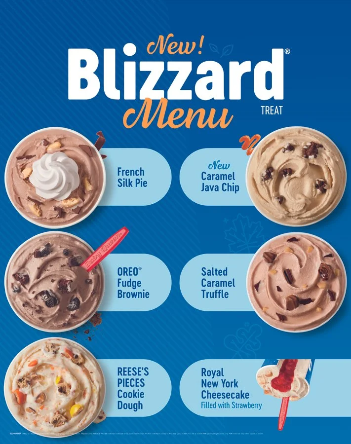 Menu — Cranberry Dairy Queen