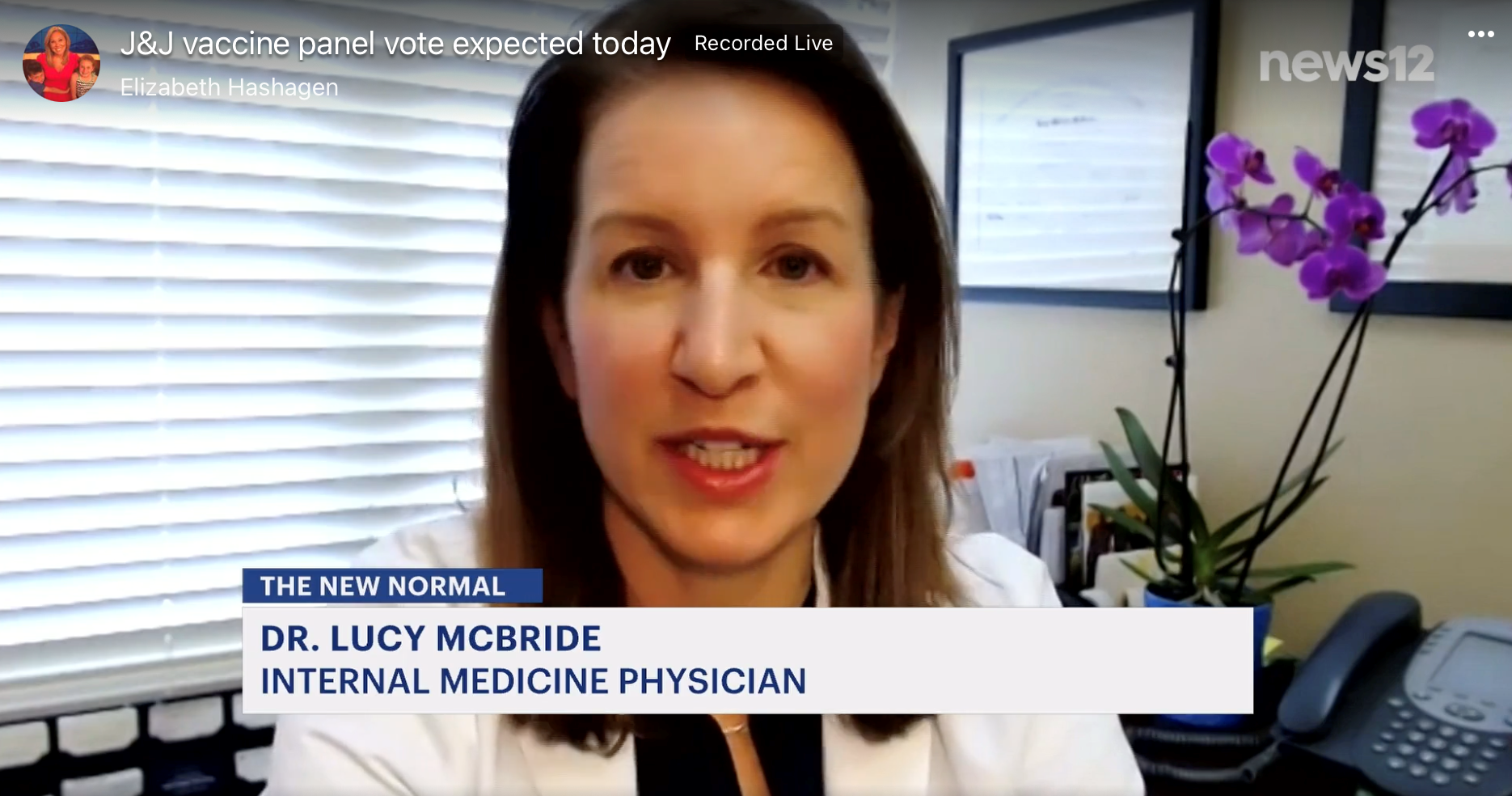 TV Appearances — Lucy McBride, MD
