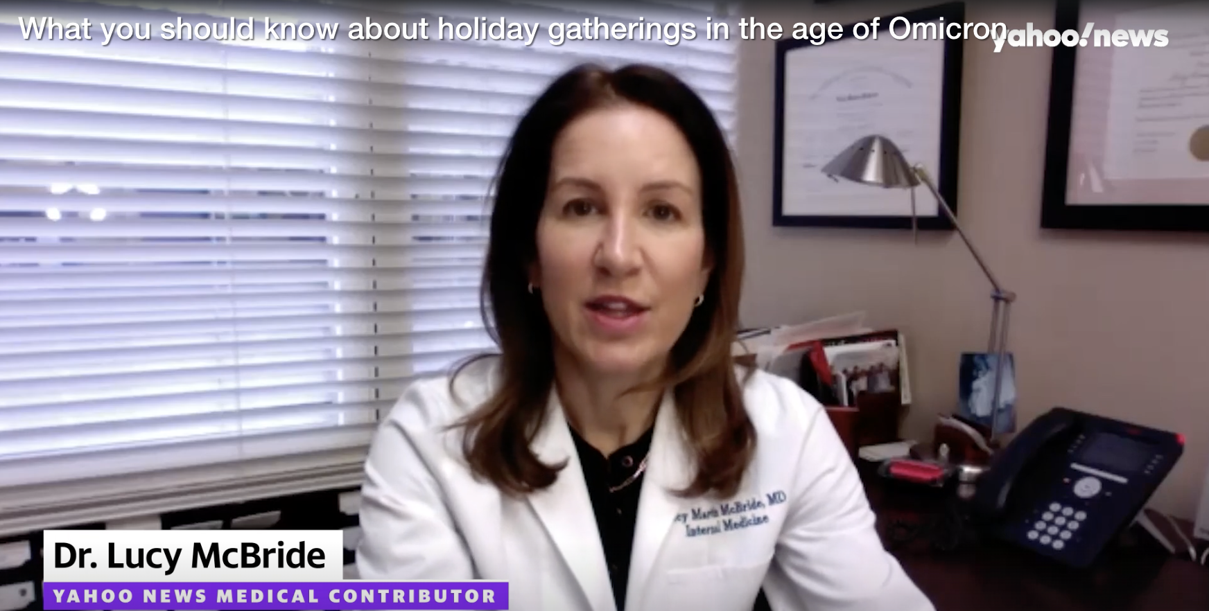 TV Appearances — Lucy McBride, MD