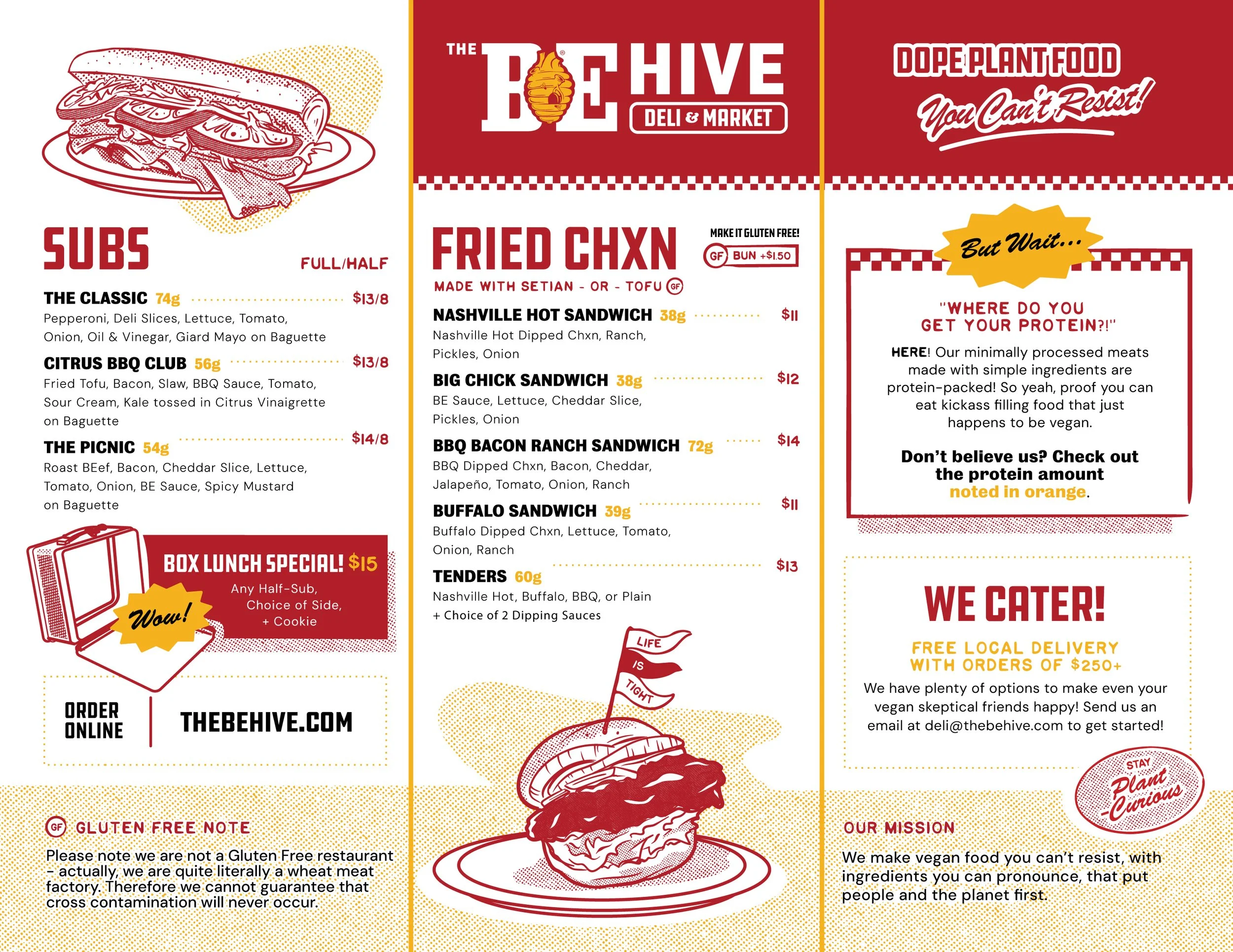 THE BE-HIVE - Vegan Pepperoni and Plant Based Foods