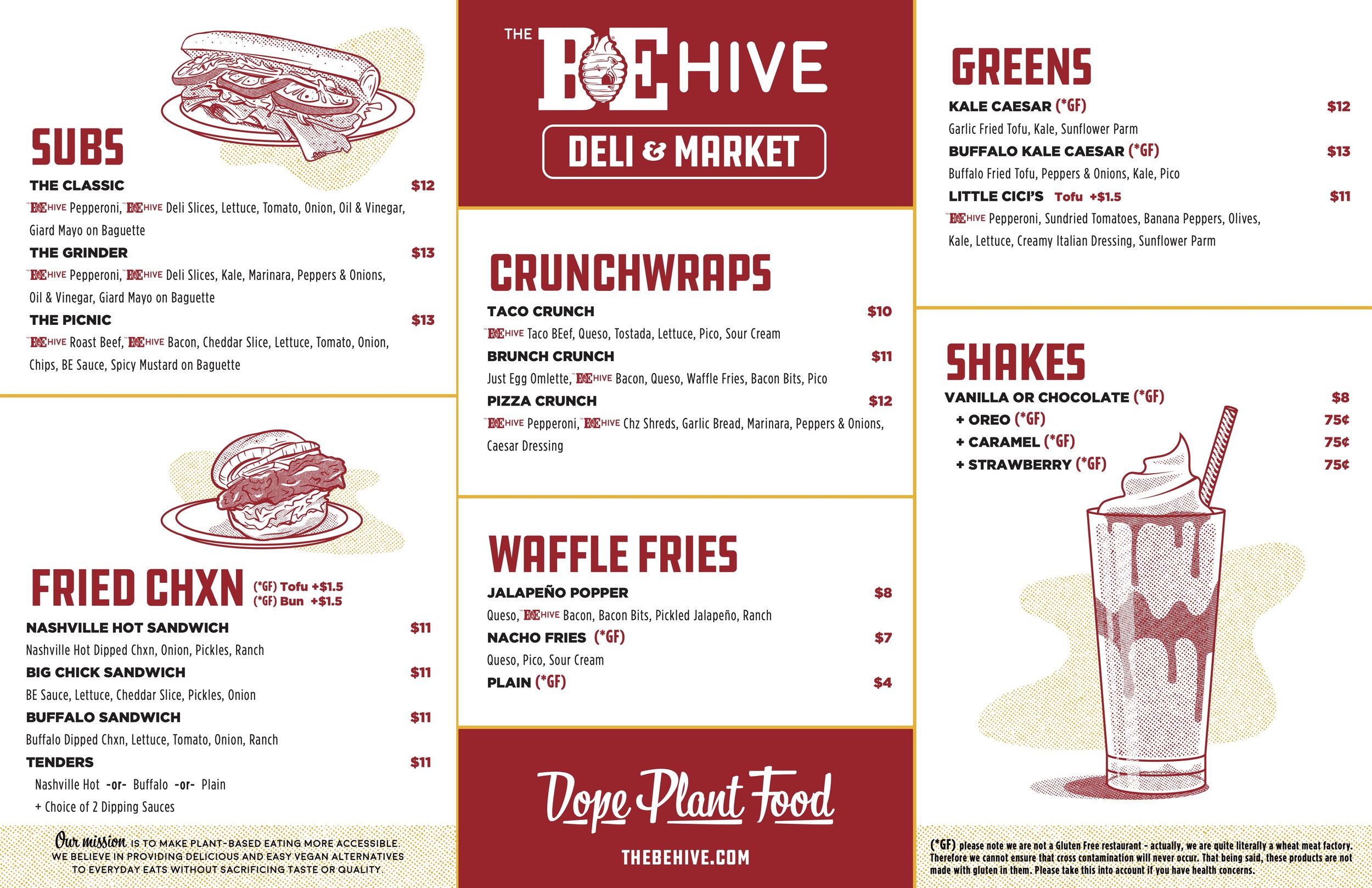 THE BE-HIVE - Vegan Pepperoni and Plant Based Foods