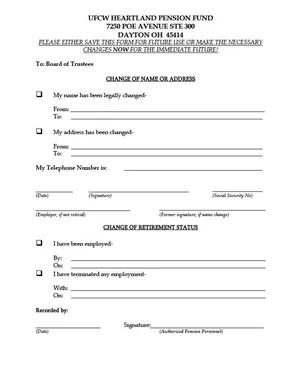 UFCW Heartland Pension Fund