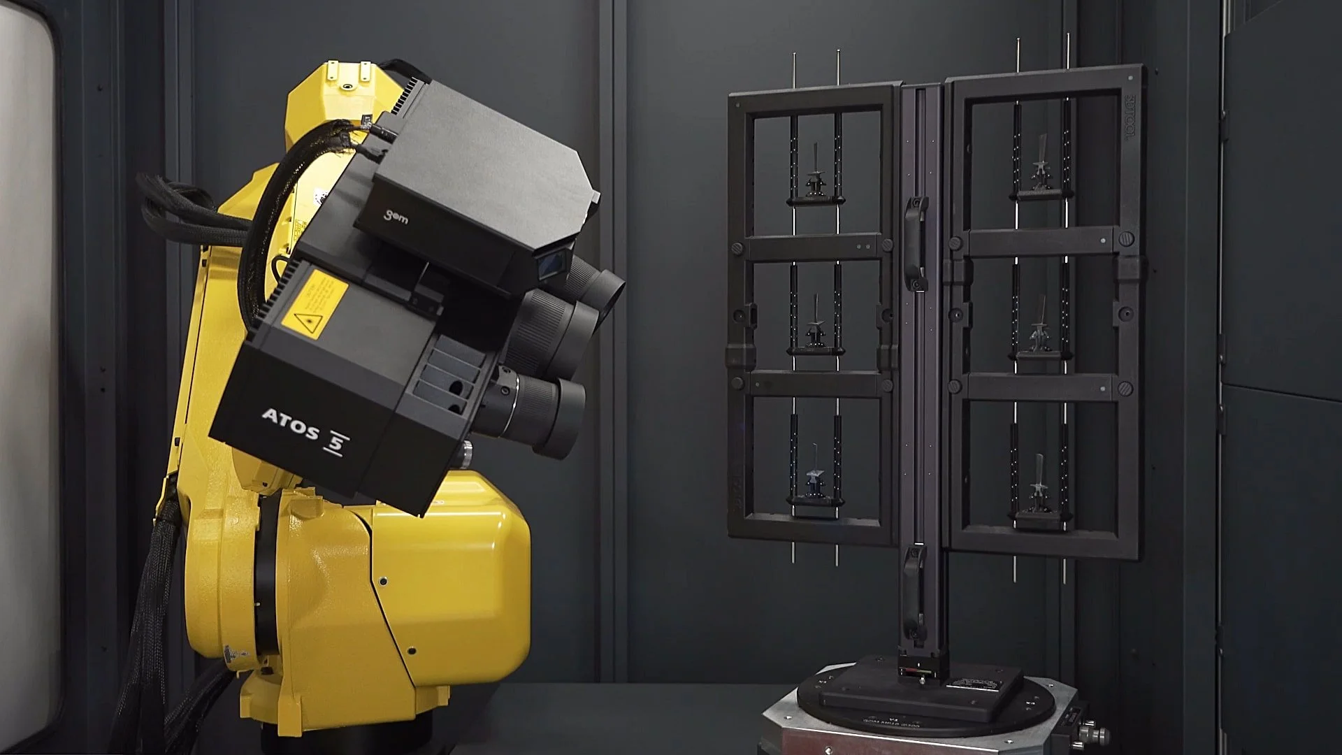 Inspección de álabes de compresor — A3DTEC