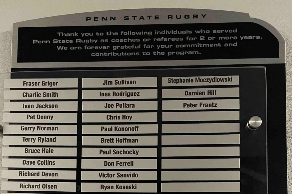 Kabala Family Rugby Hall — Penn State Rugby Association