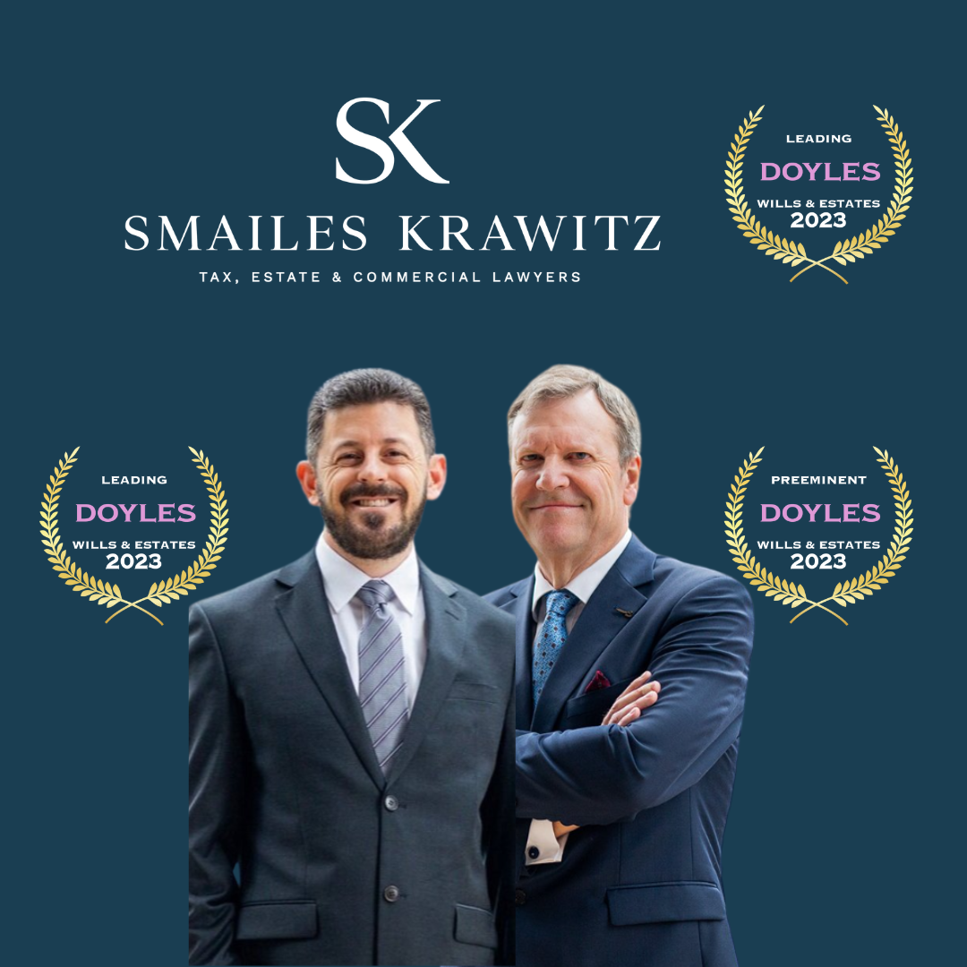 Blog — Smailes Krawitz Tax, Trust & Estate Lawyers
