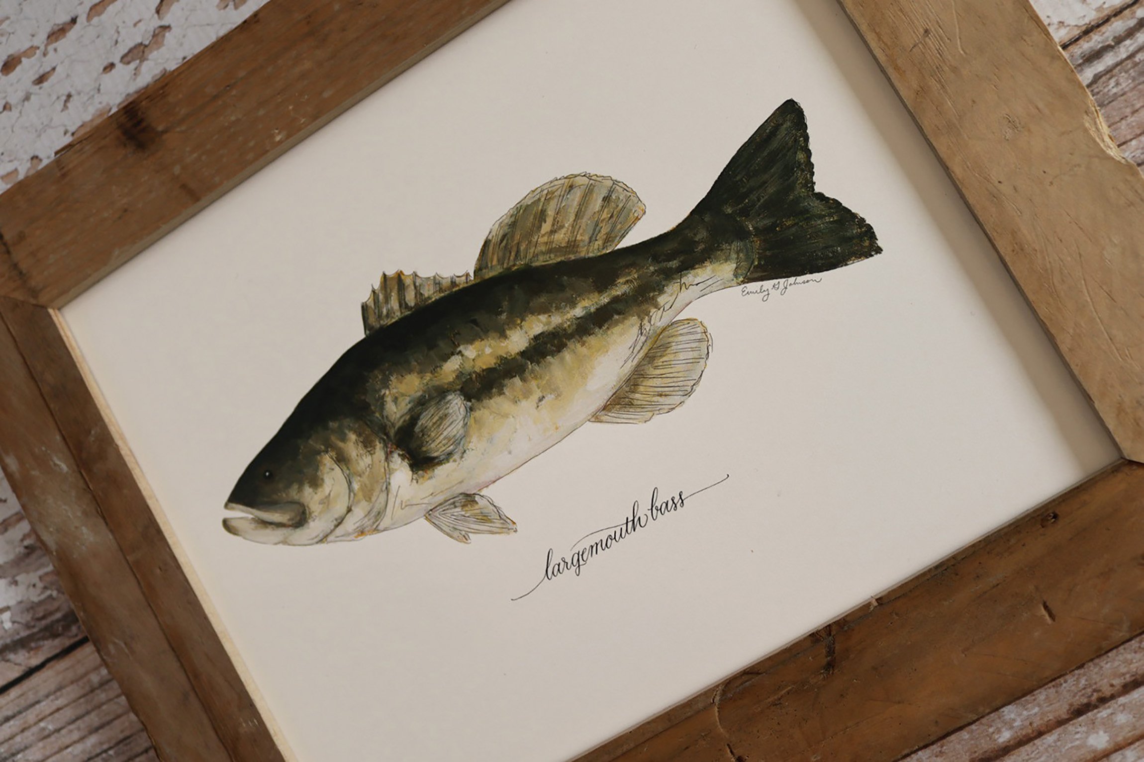 Largemouth Bass Art