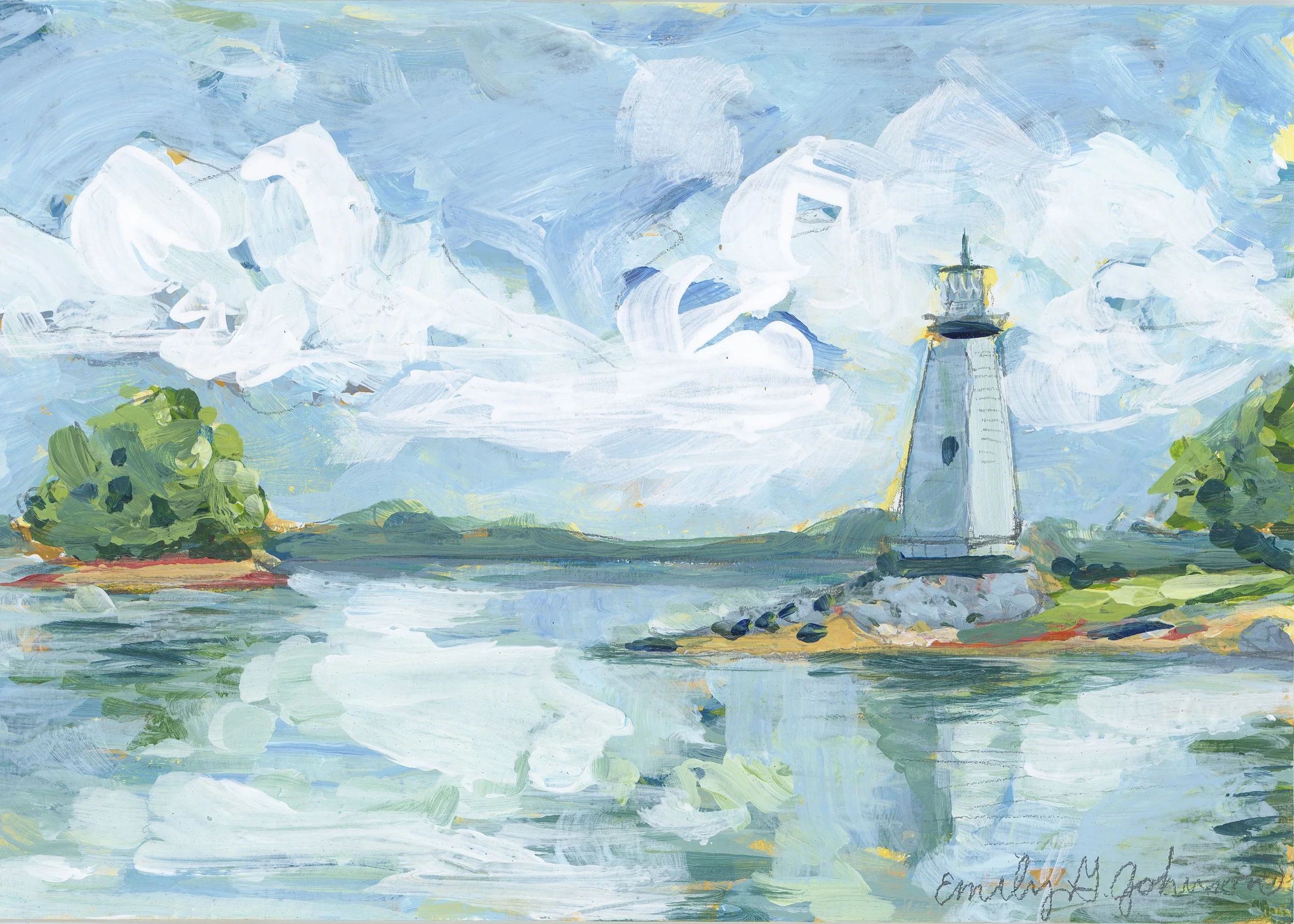 Original Landscape Paintings — EMILY JOHNSON ART