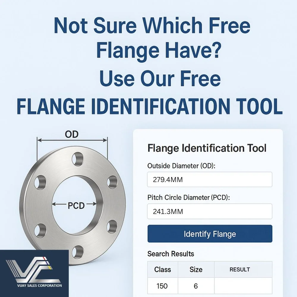 Flange Identification Tool | Vijay Sales Corporation - Vijay Sales ...
