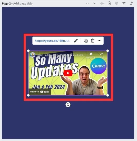 Create a Clickable Embed Link to a YouTube Video Using Canva — Better Content Creators | Adobe ...