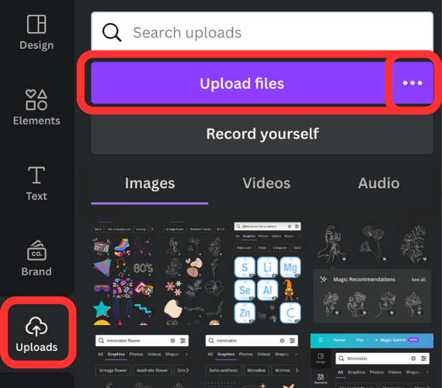 Better Content Creators — How to Upload Images in Canva Mobile App and Desktop | Content Creator ...