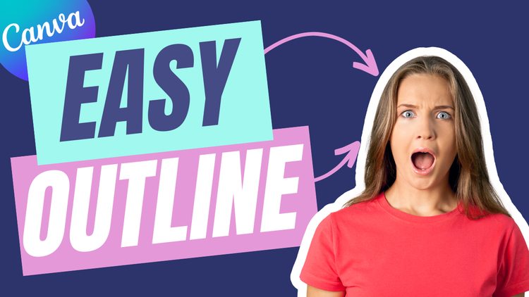 Add an Outline to an Image and Text in Canva — Better Content Creators ...