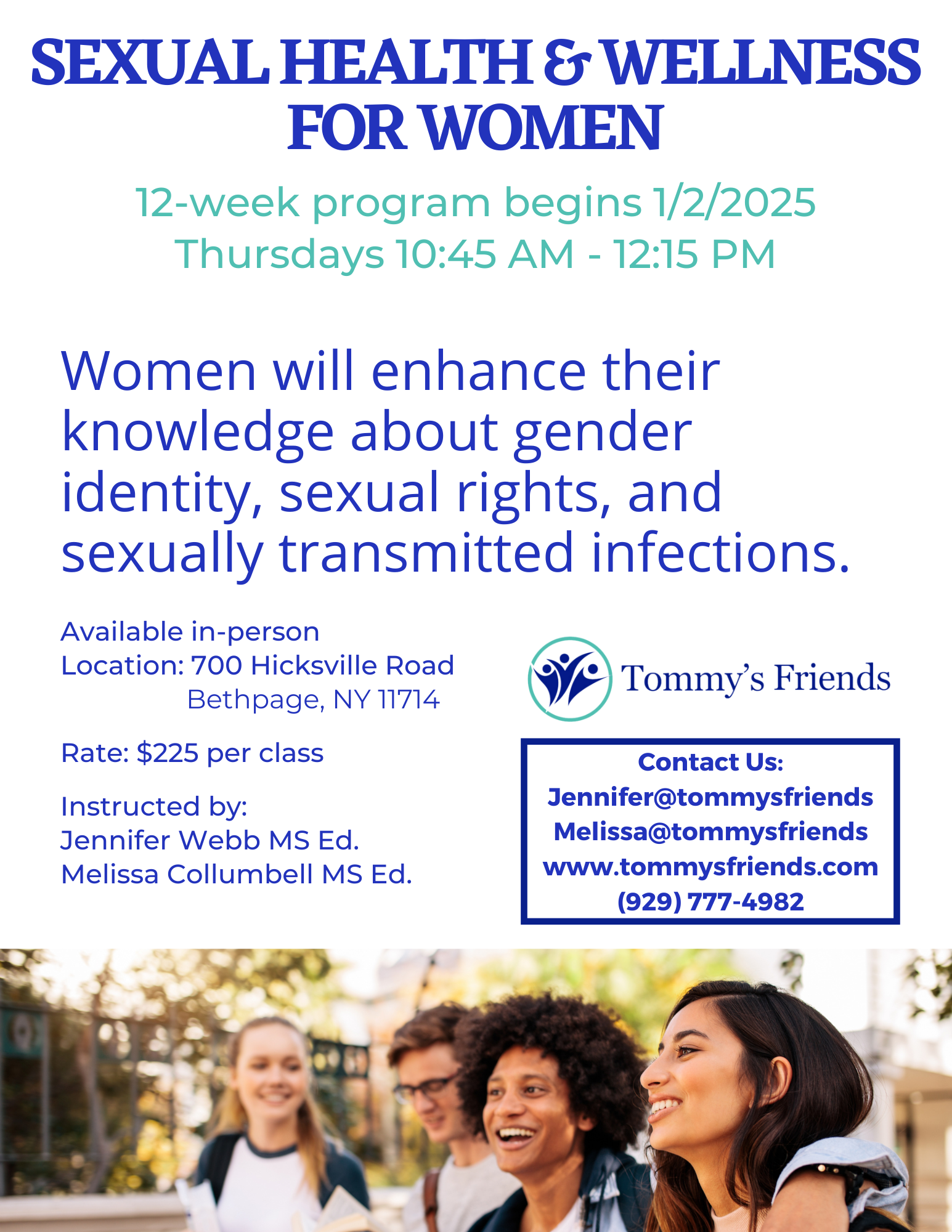 Services 4 — Tommy's Friends