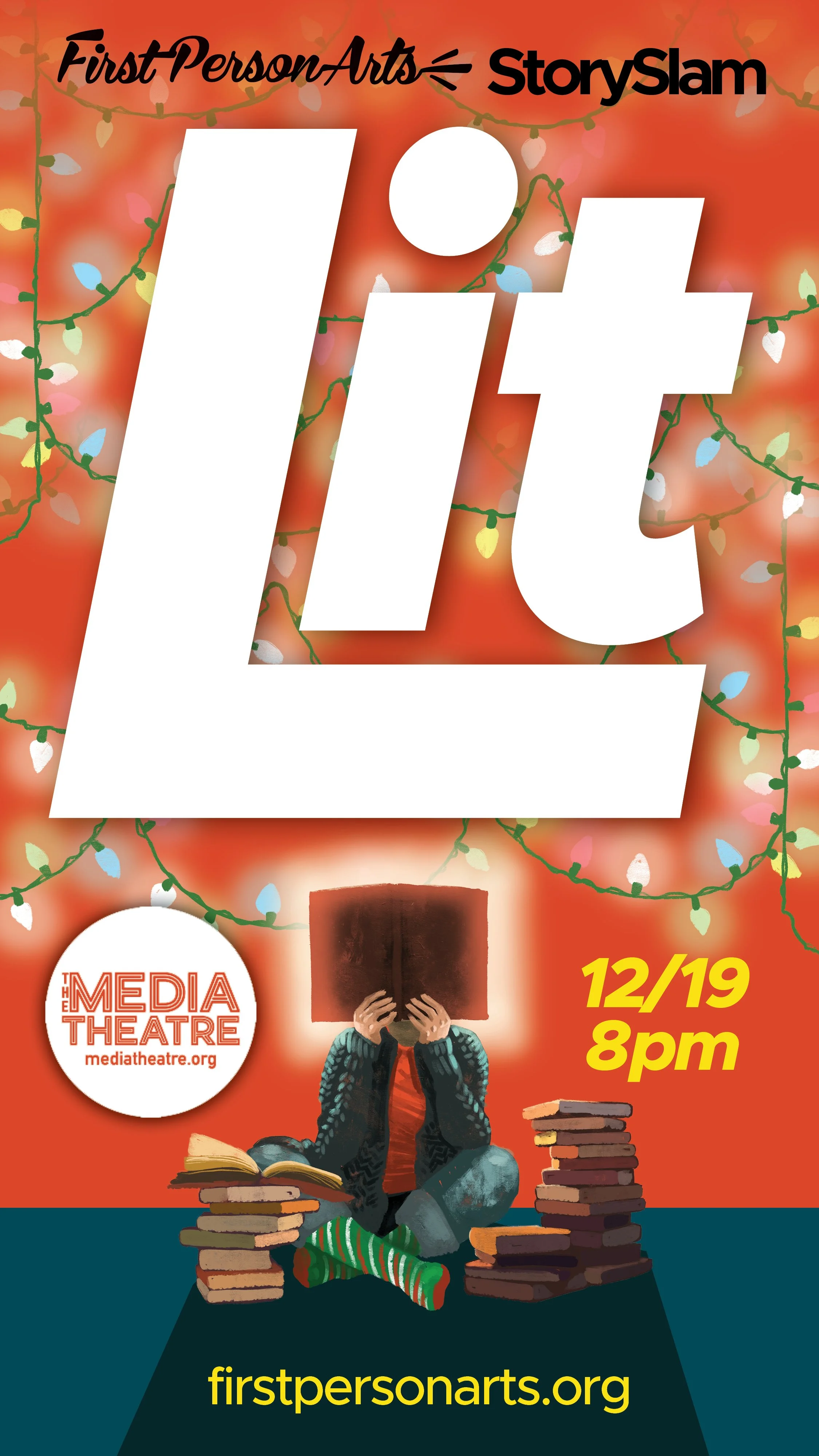 First Person Arts: Lit StorySlam — The Media Theatre