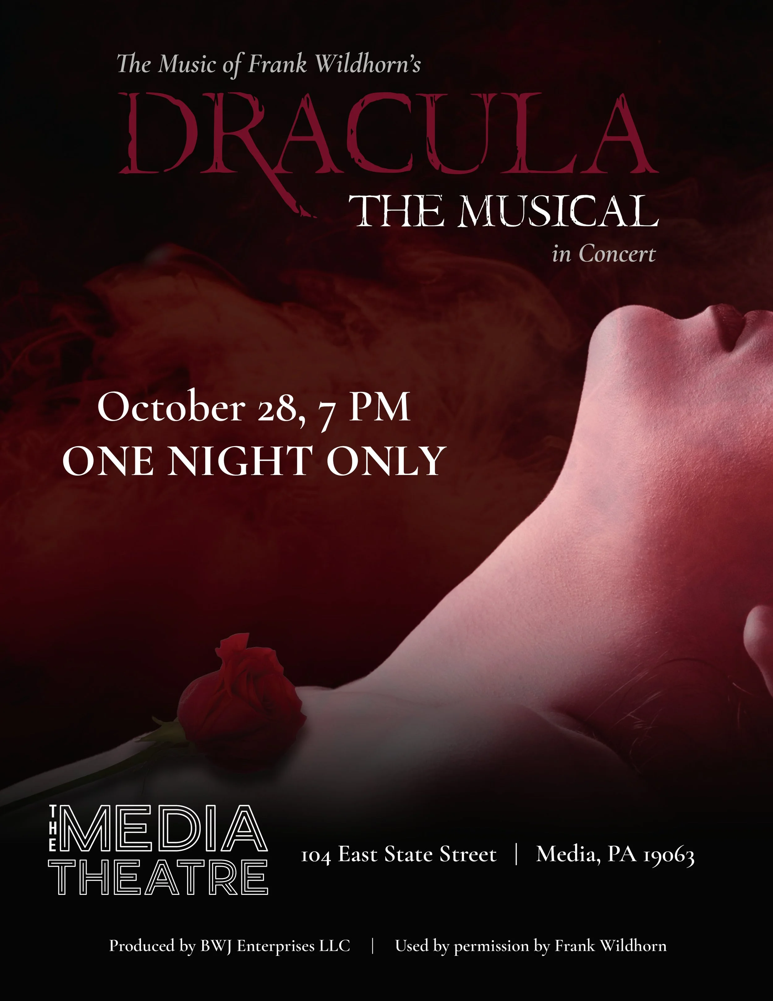 Dracula The Musical in Concert — The Media Theatre