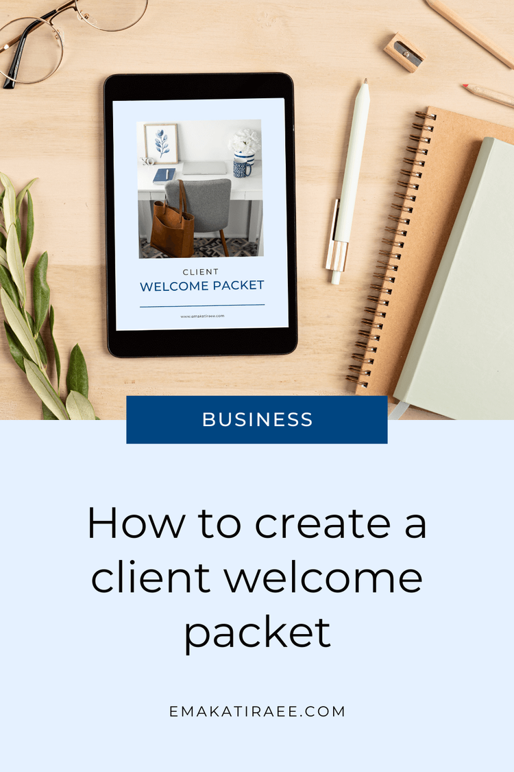 How to Create a Client Welcome Packet