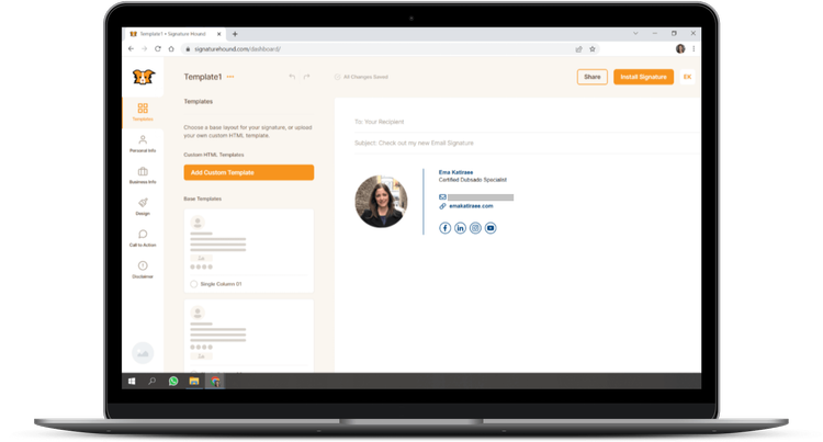 How to Create a Professional Email Signature