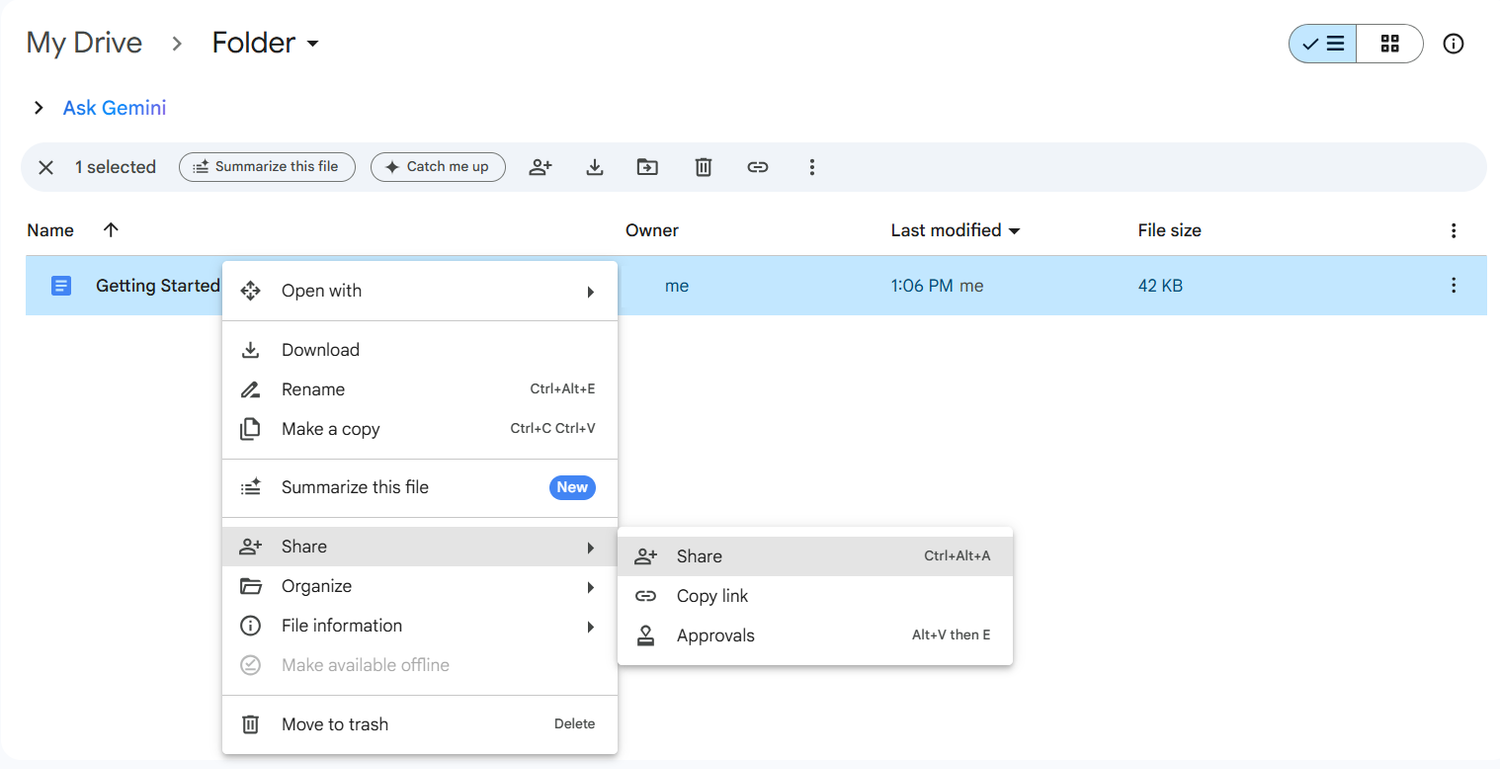 How to Force a Copy of a Google Doc