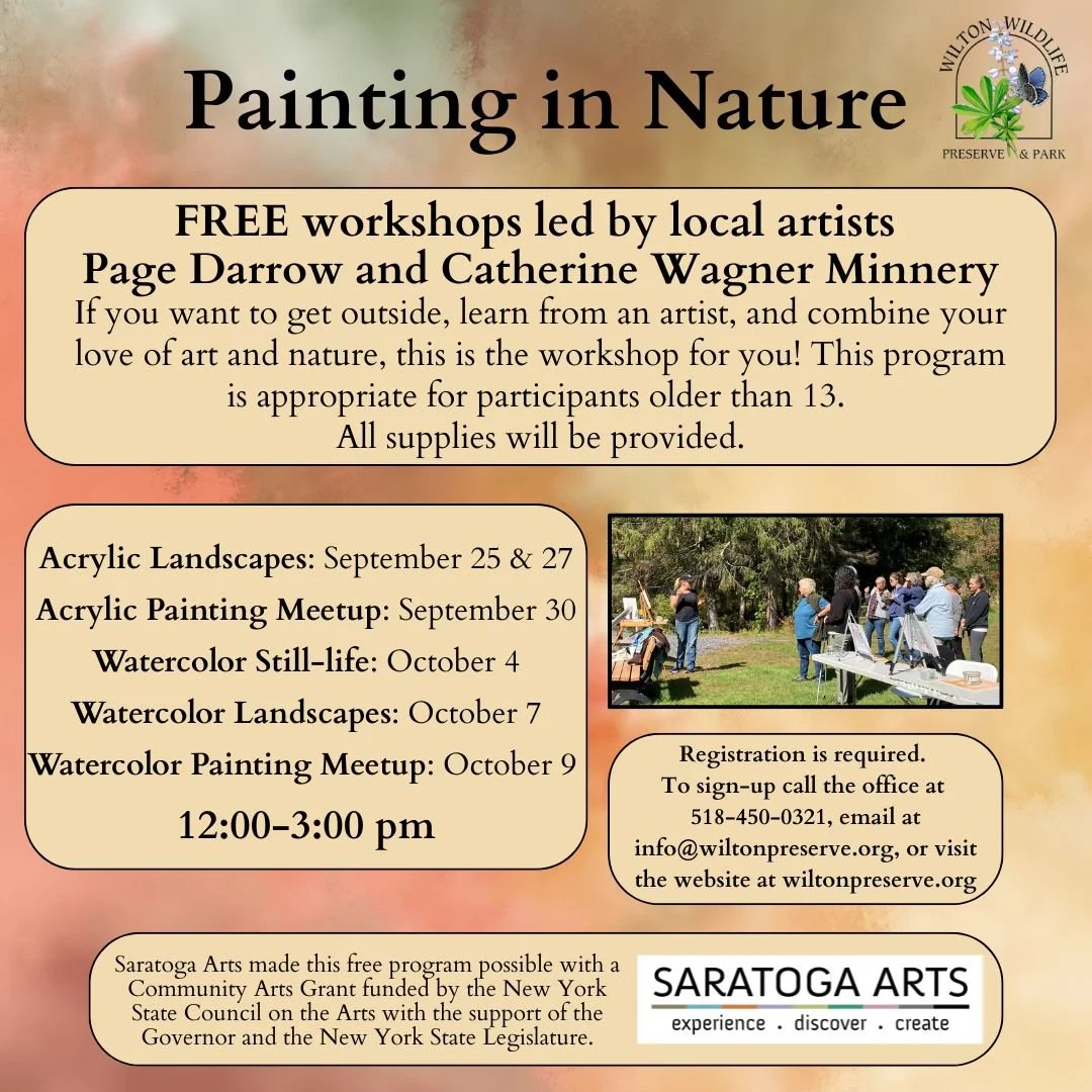 Painting in Nature Workshop: Acrylic Landscapes — Wilton Wildlife ...