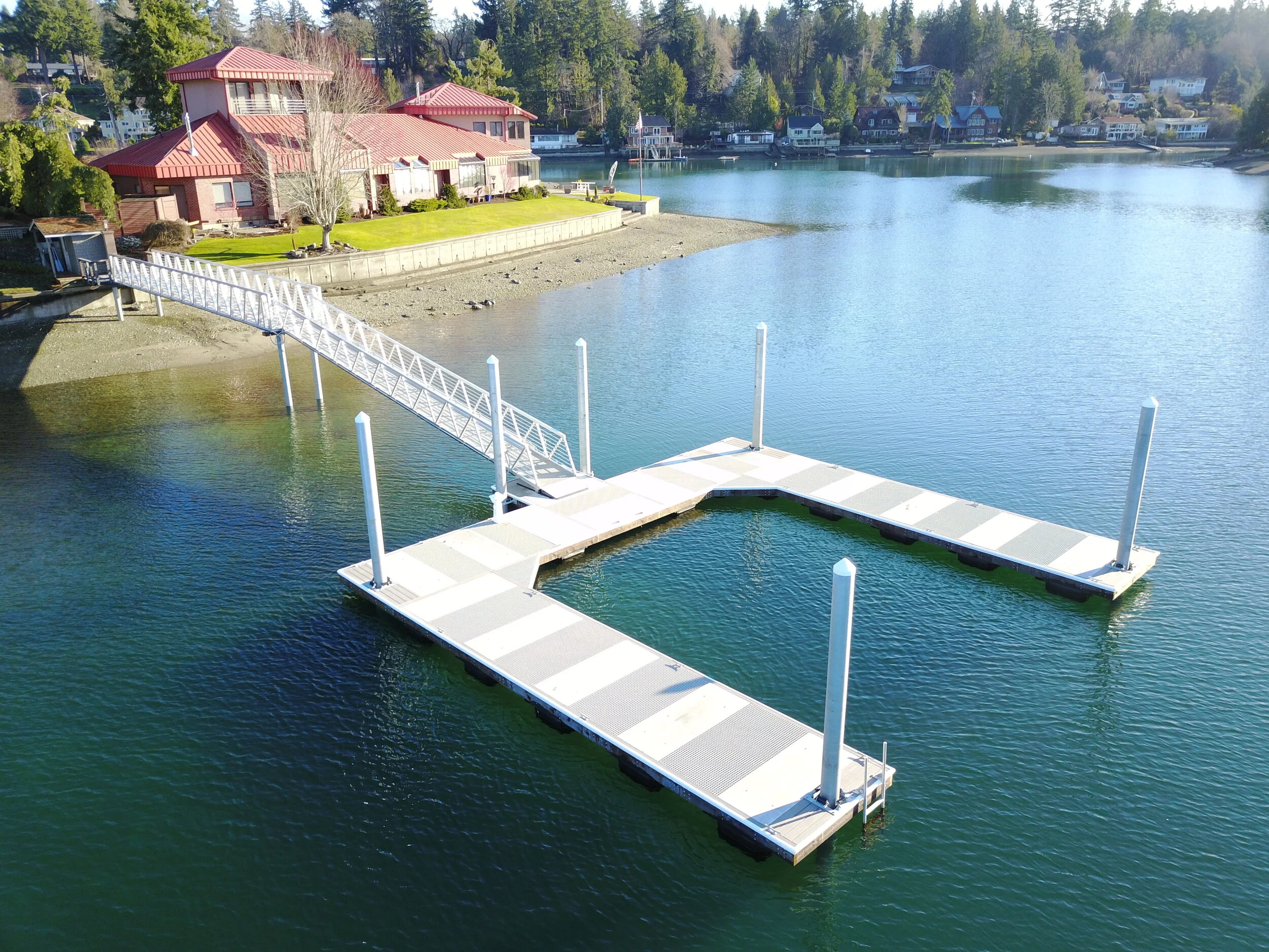 Residential Dock Builders - Tacoma, WA — Marine Floats