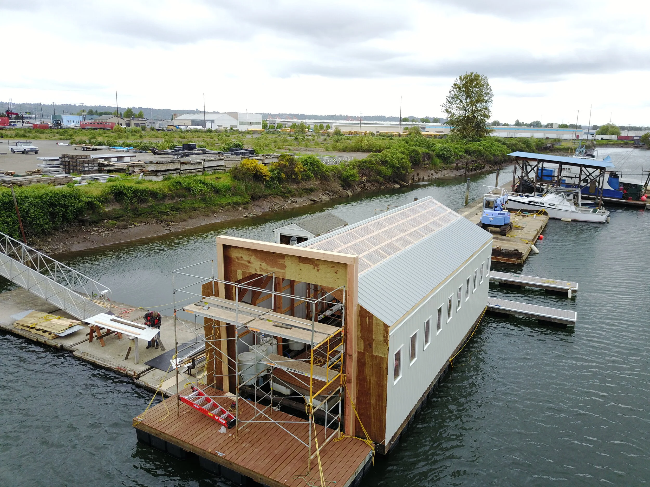 Commercial Floating Docks, Piers, & Ramps — Tacoma, WA — Marine Floats