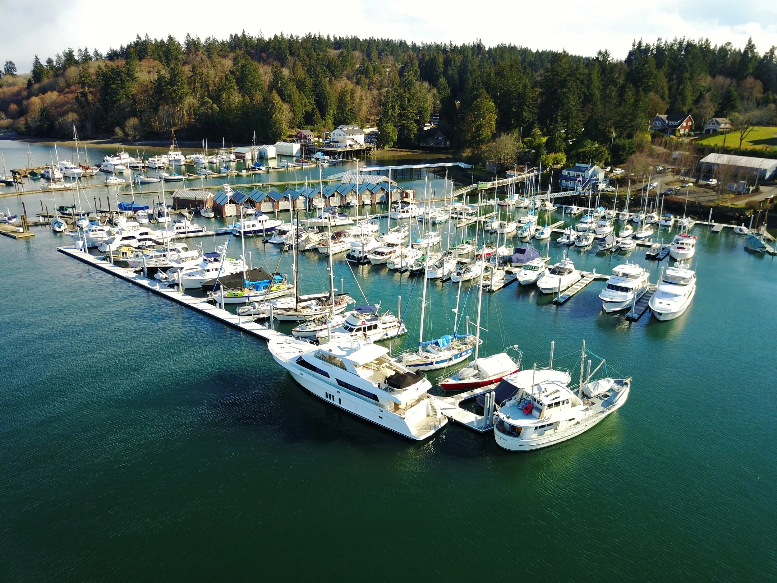 Commercial Dock & Marina Projects - Tacoma, WA — Marine Floats
