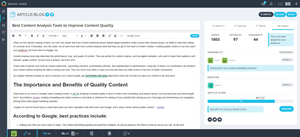 Best Content Analysis Tools to Improve Content Quality — Blog Hands