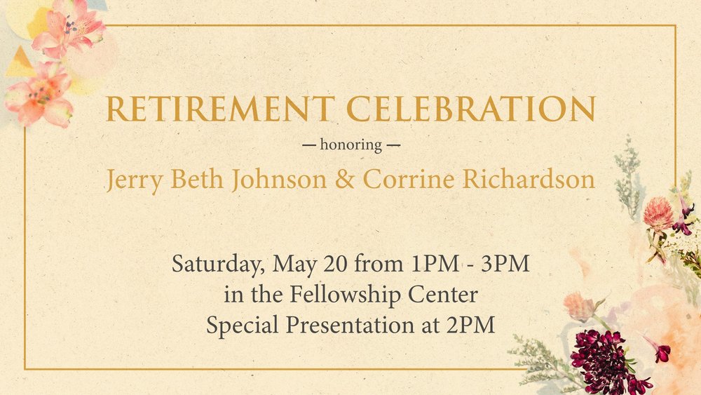 EVENTS — Woodlawn Baptist Church