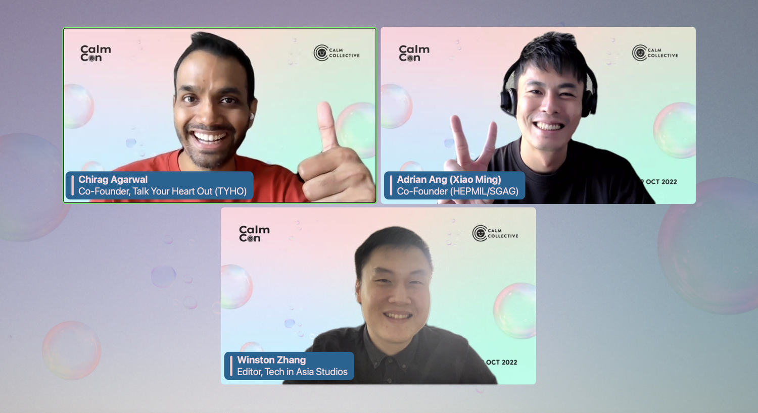 CalmCon 2022 Wrapped: An Overview — Calm Collective Asia