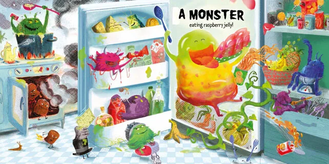 There's a Monster in my Fridge — Caryl Hart