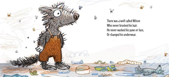 Whiffy Wilson, the Wolf who Wouldn't Wash — Caryl Hart