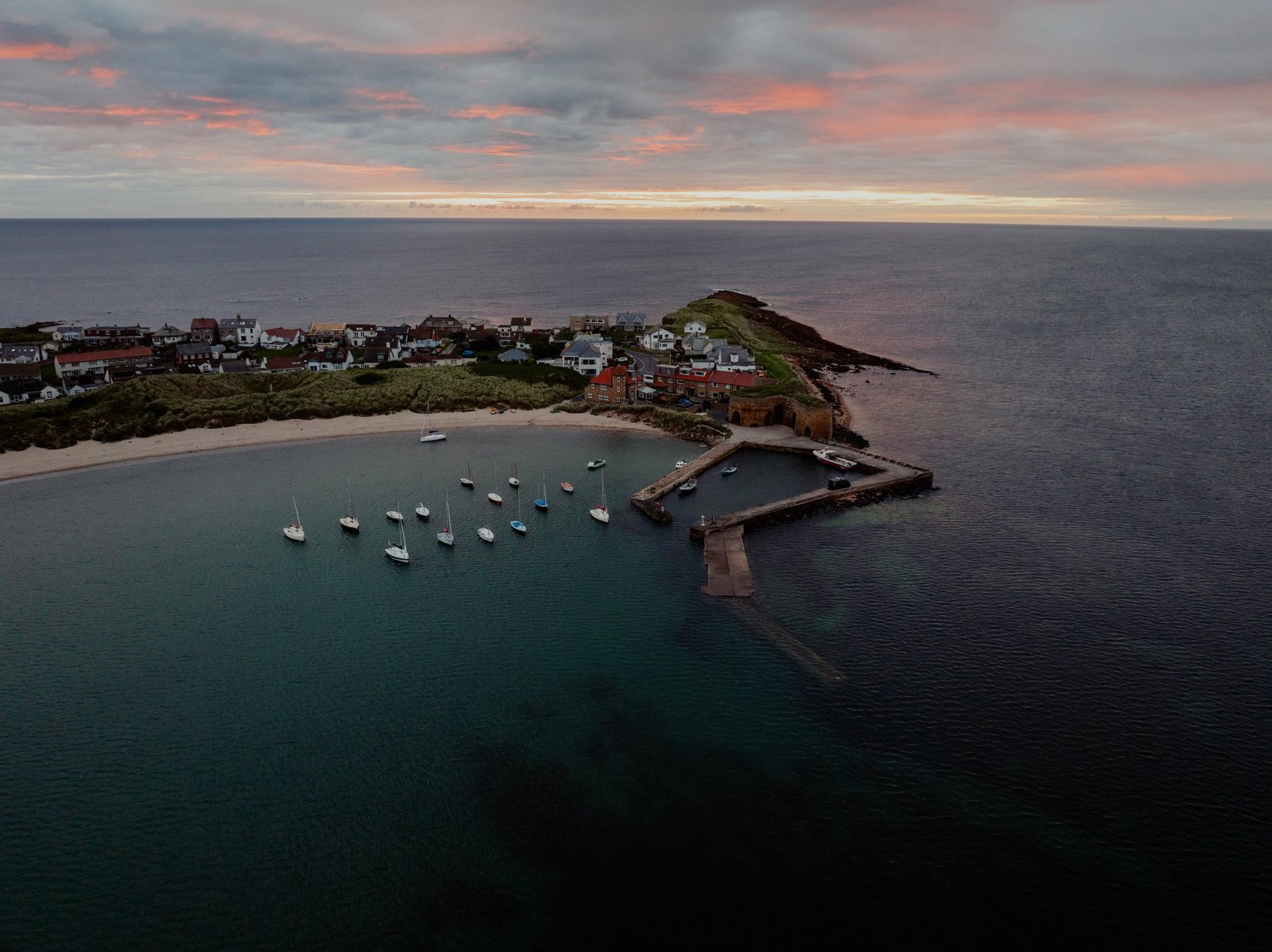 The Only West-Facing Harbour on England's East Coast — Northumberland 250