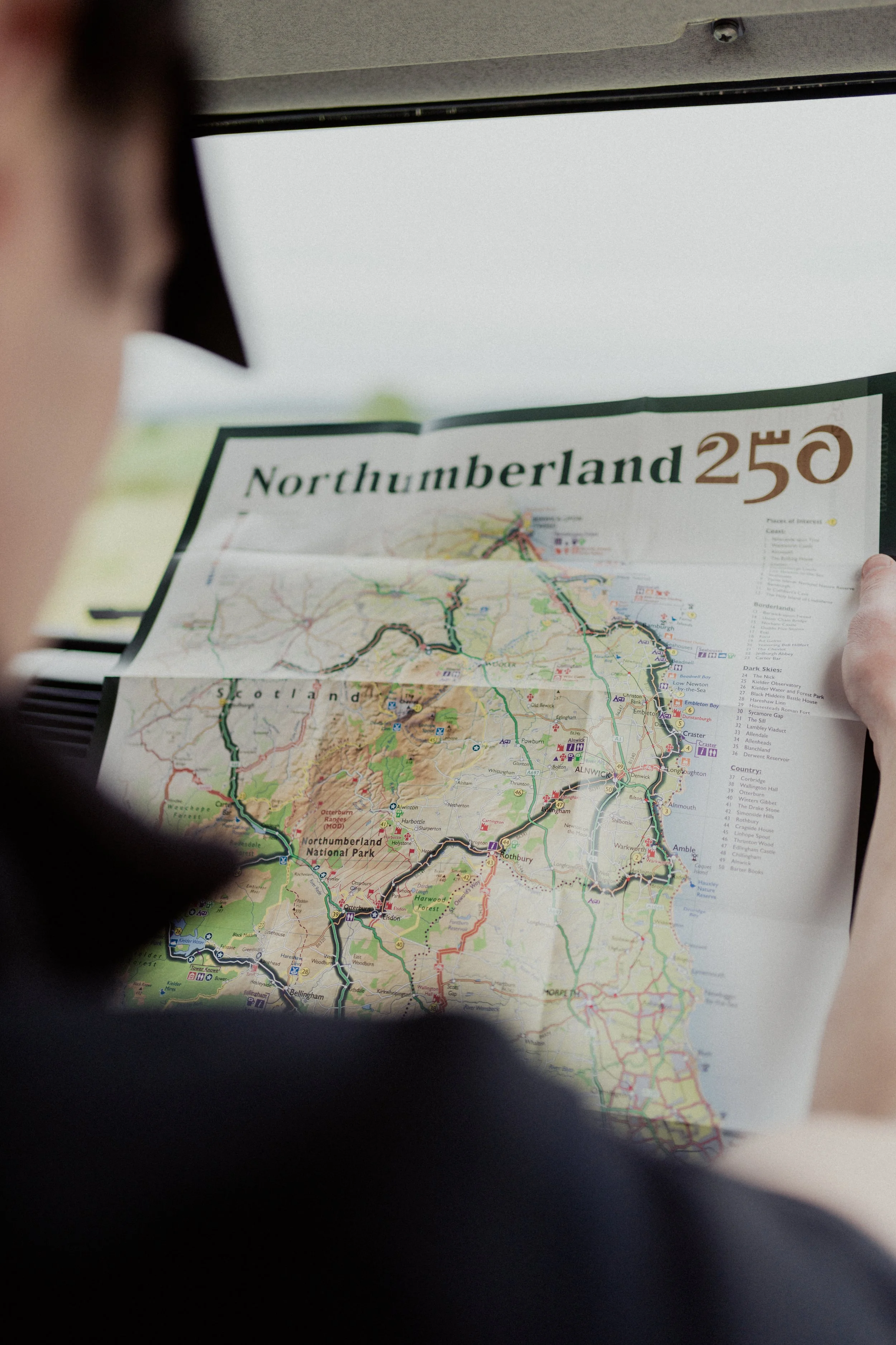 Northumberland 250 Official Map — Northumberland 250