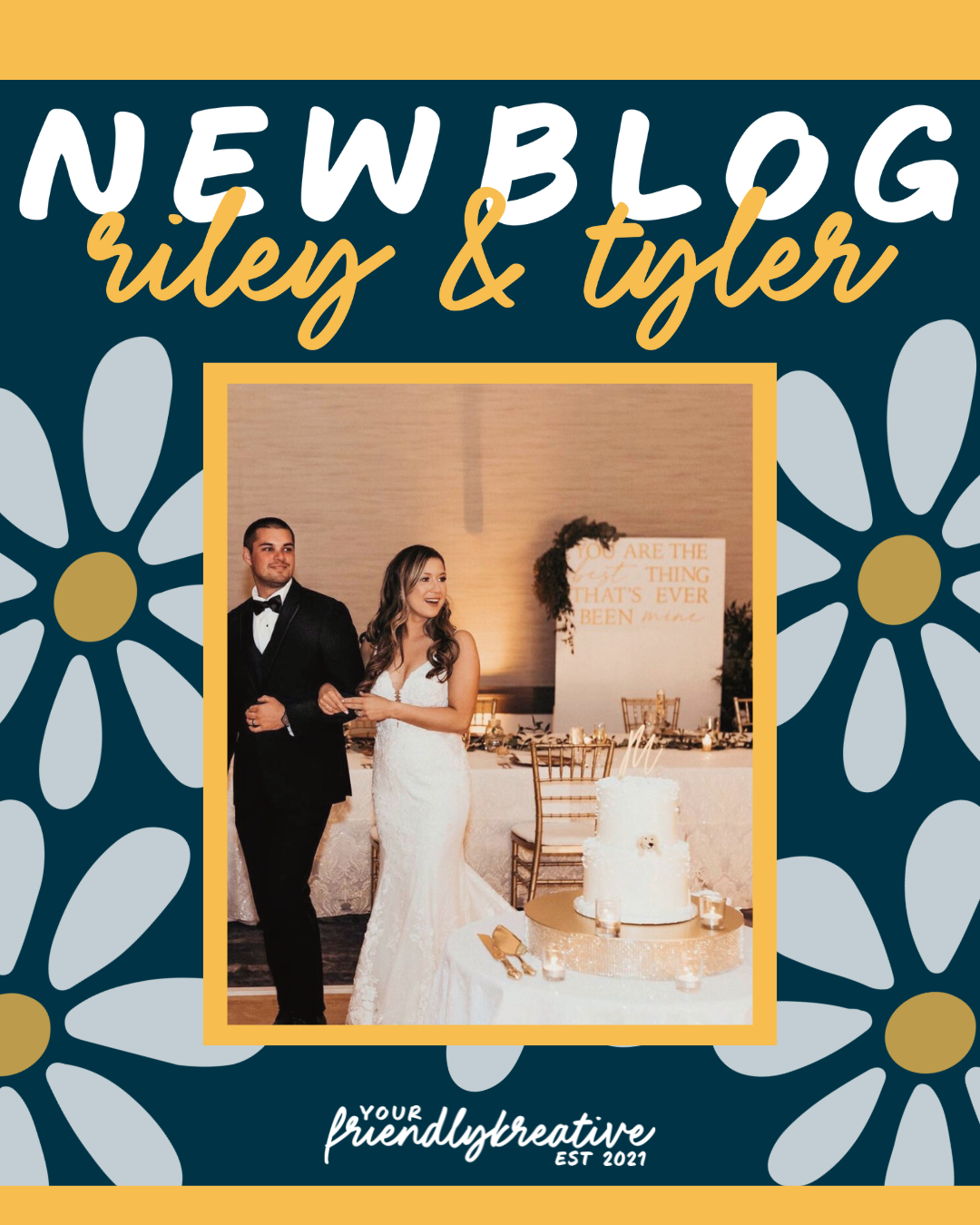 Wedding Signage: Riley & Tyler Your Friendly Kreative | Graphic Design