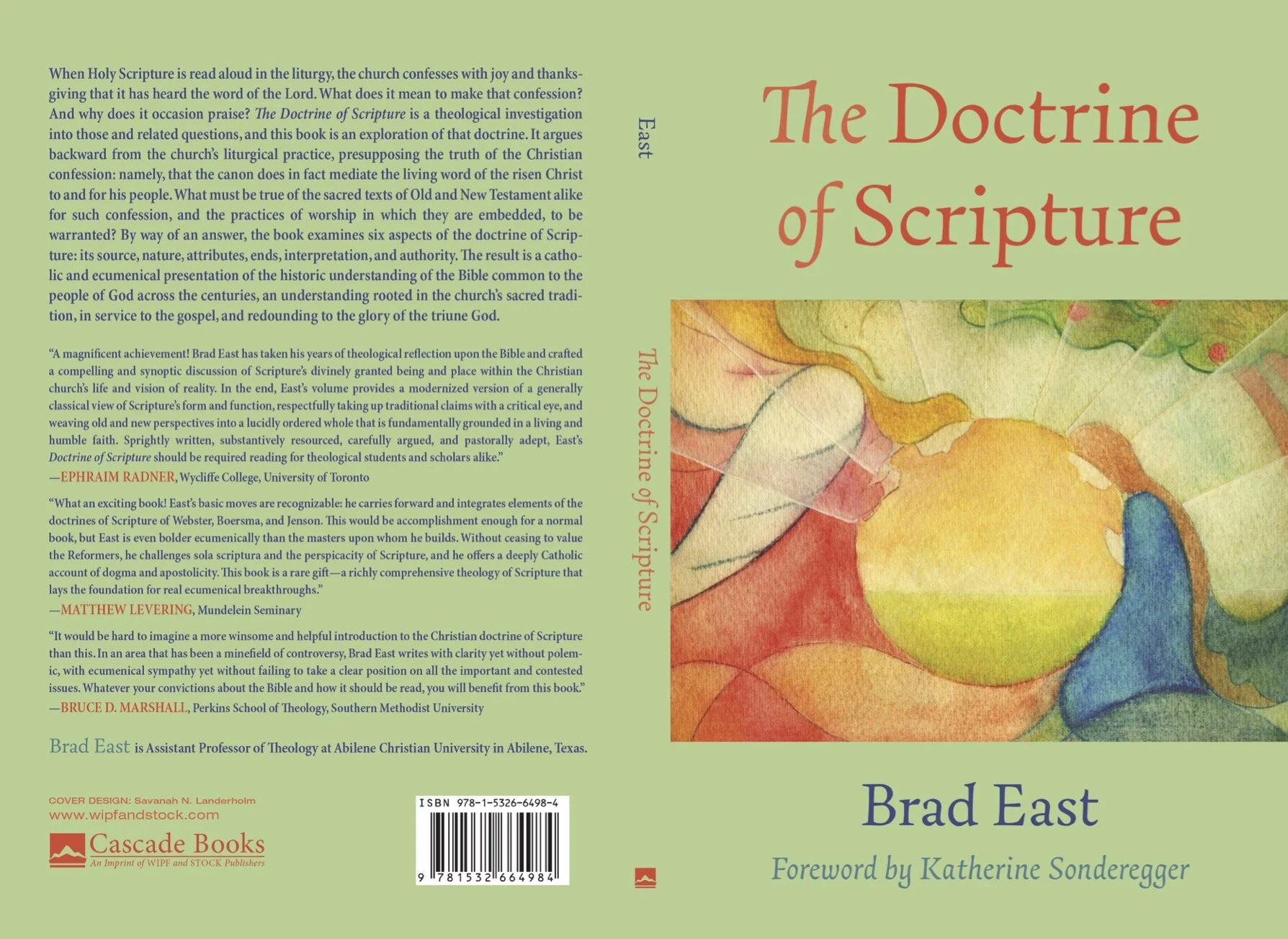 My new book is out! Order The Doctrine of Scripture today! — Brad East