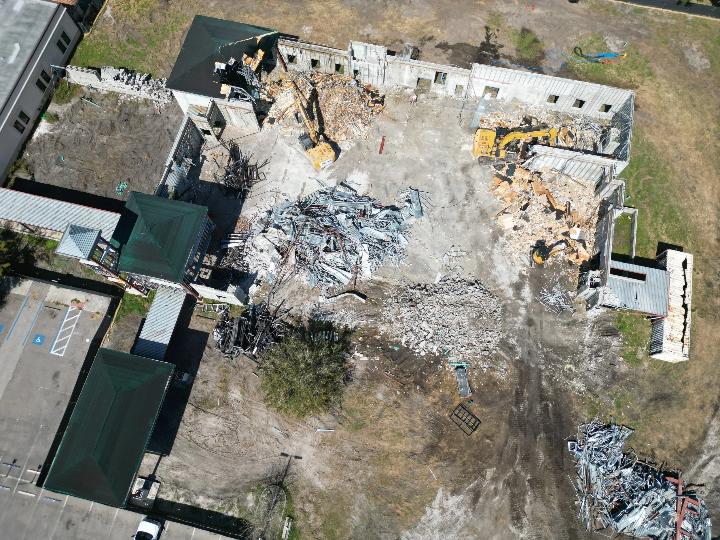 Demolition of the CITC - VAMC Bay Pines FL — Diversified Site Services