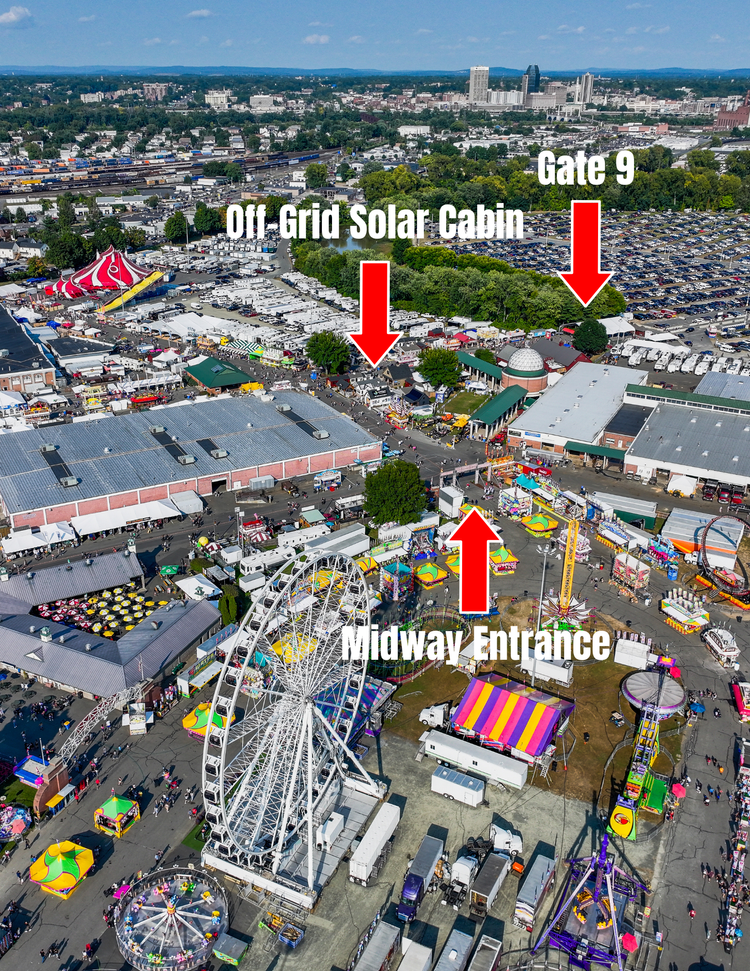 Off Grid Solar Cabin