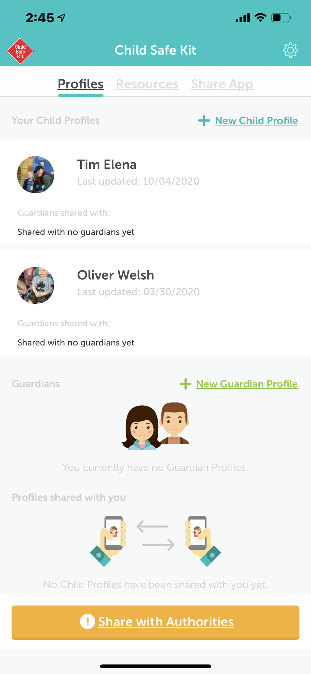 Child Safe Kit Legacy Creators Group