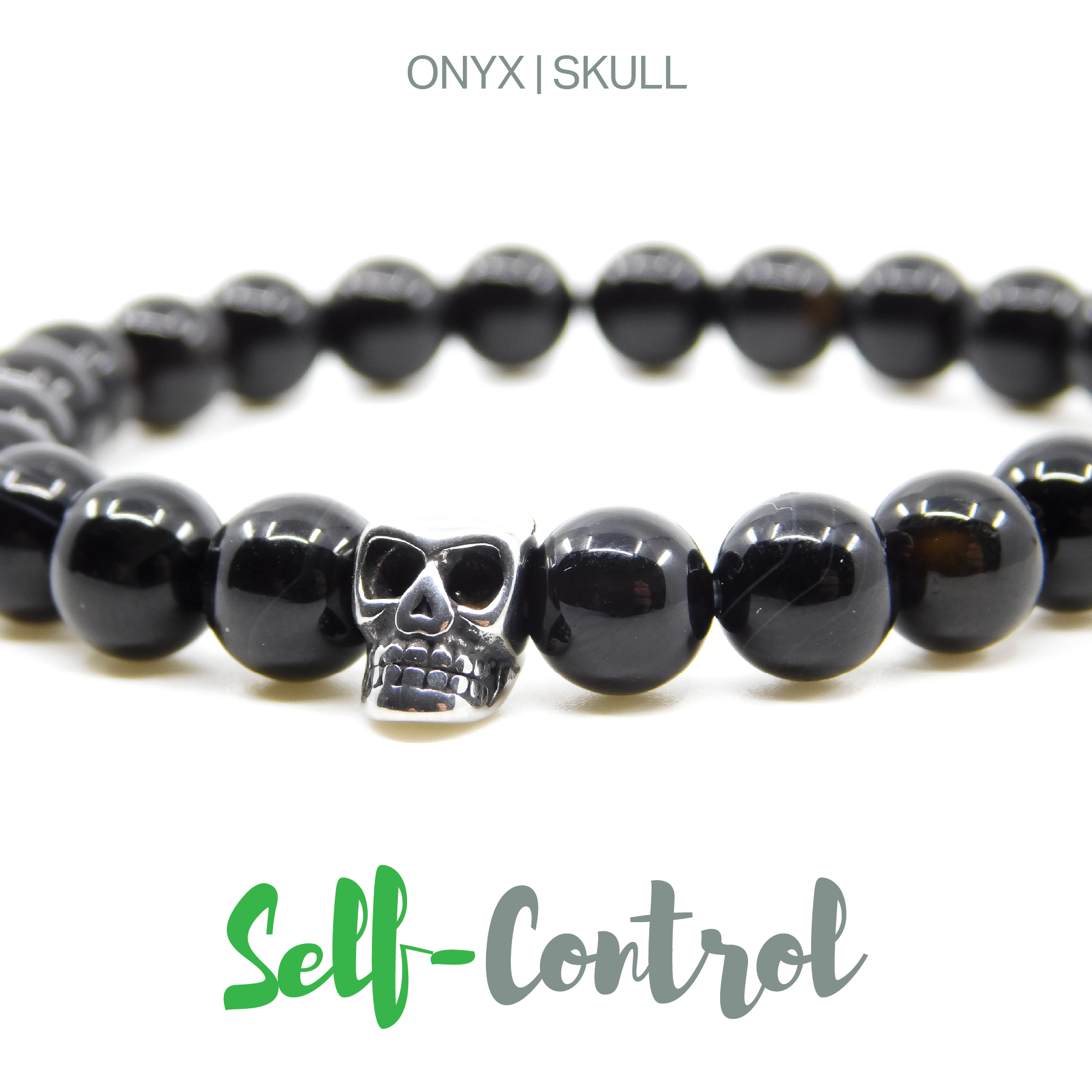 Skull Wrist Mala