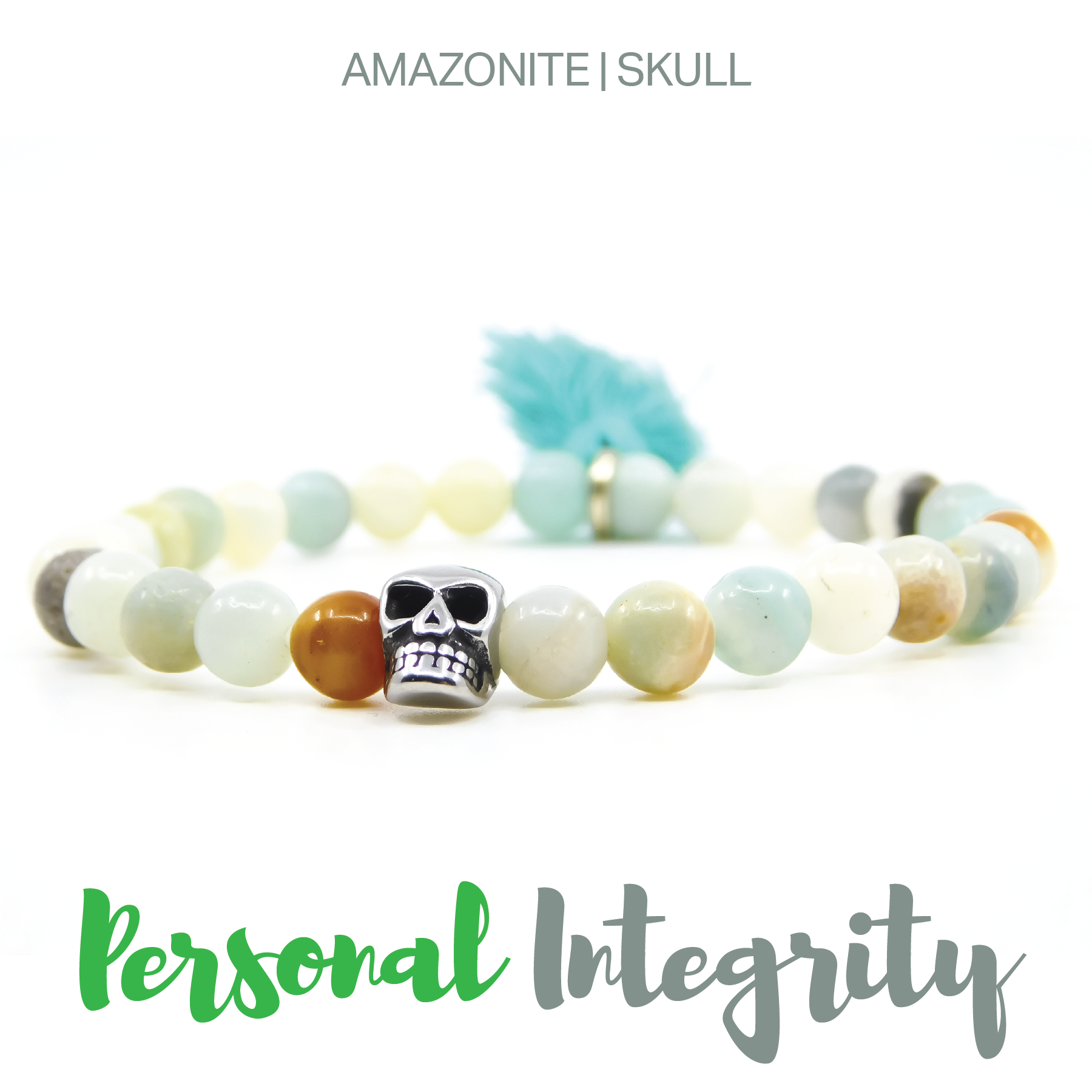 Skull Wrist Mala