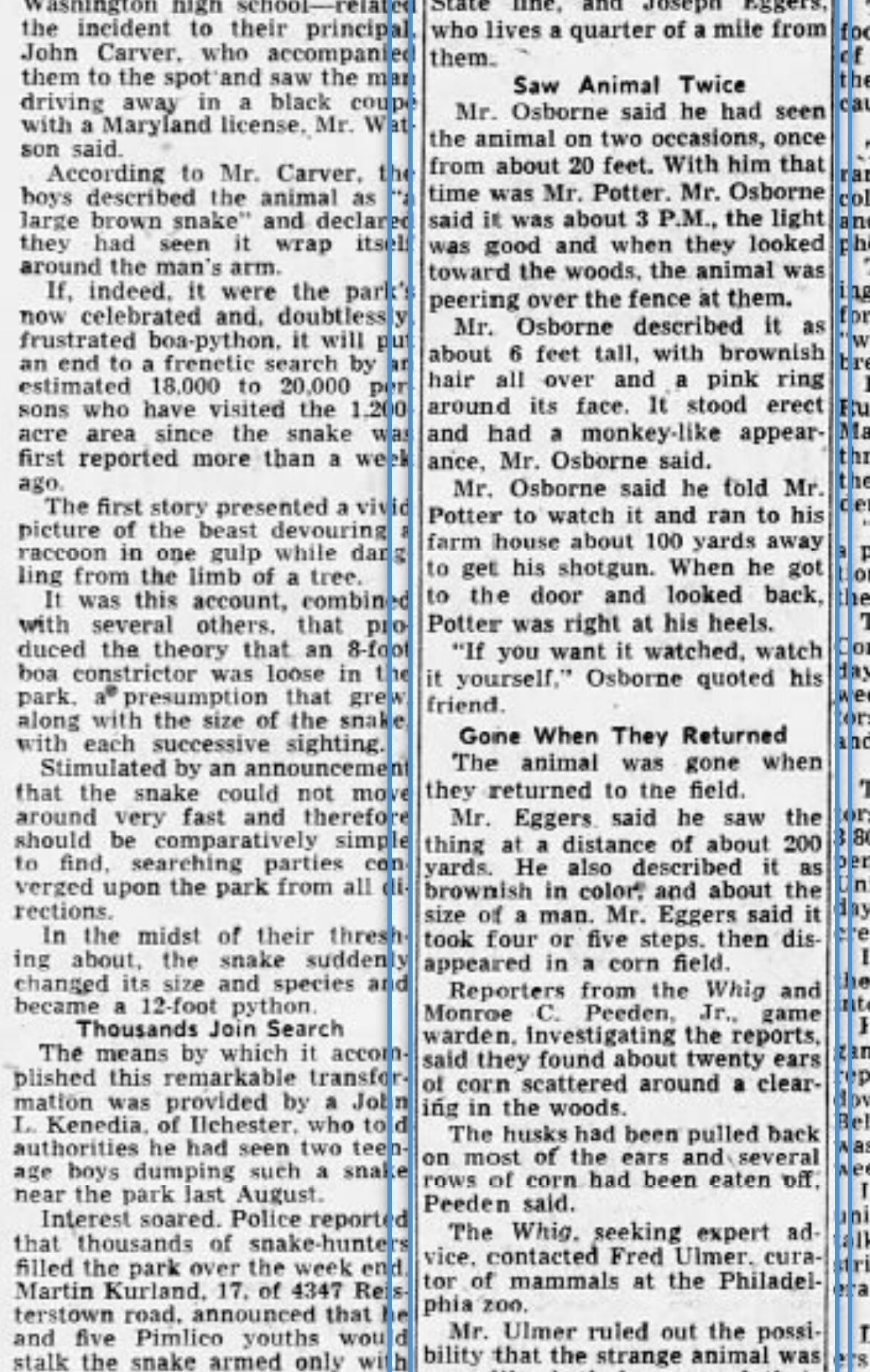 The Snallygaster in the News — The American Snallygaster Museum