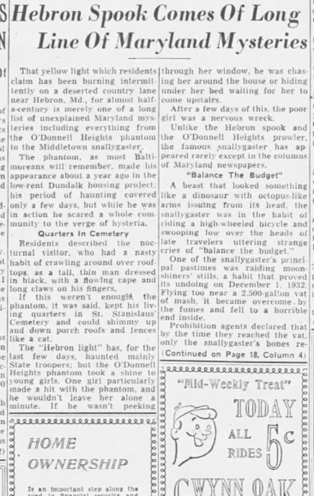 The Snallygaster in the News — The American Snallygaster Museum