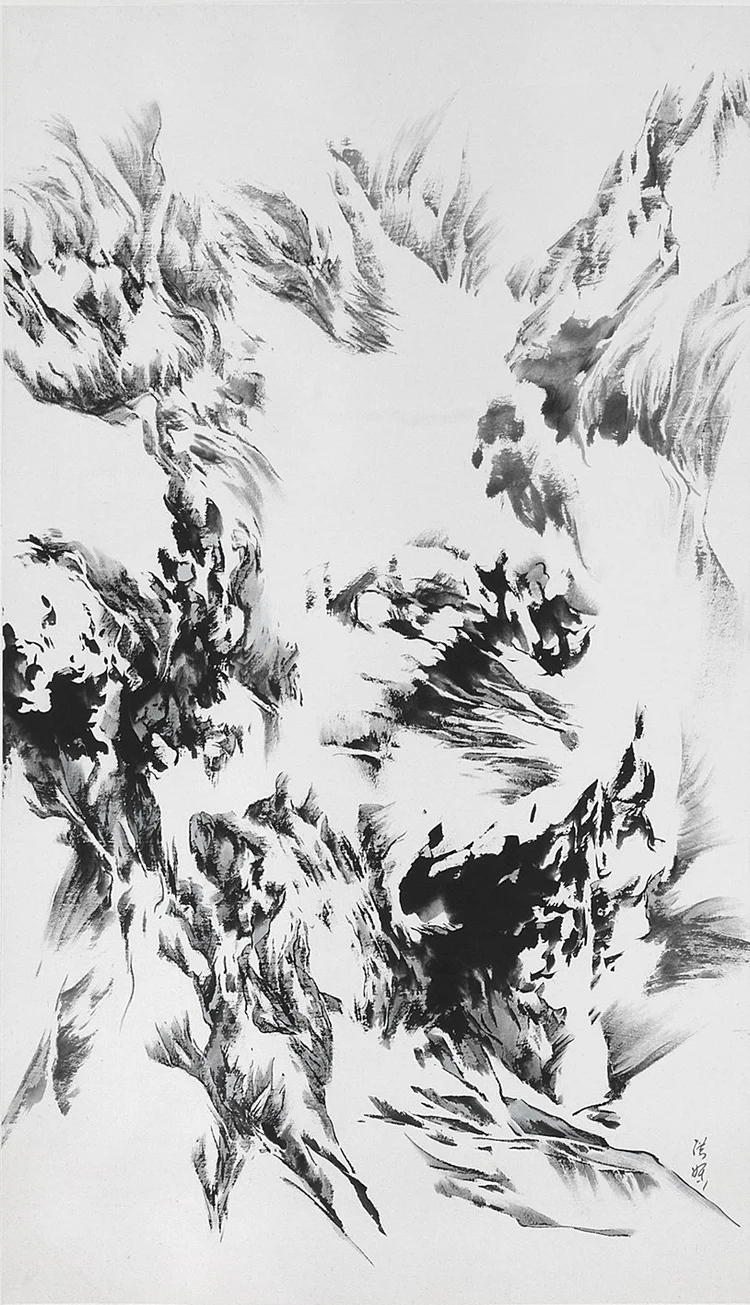 Morphing Landscape: Hong Xian’s Ink Abstraction — Orientations