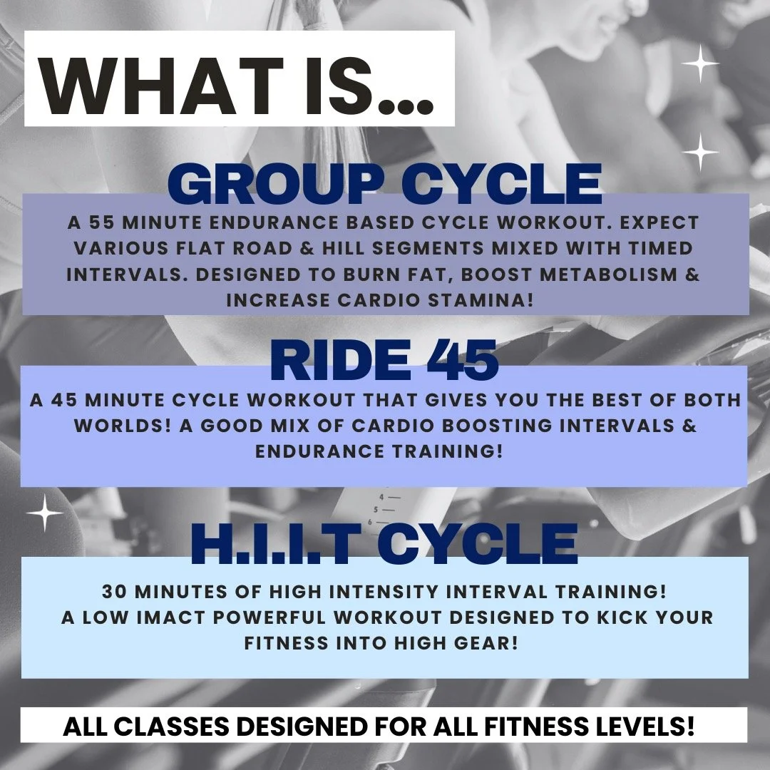 Group Cycle — Coastline Fitness Clinton & Old Saybrook